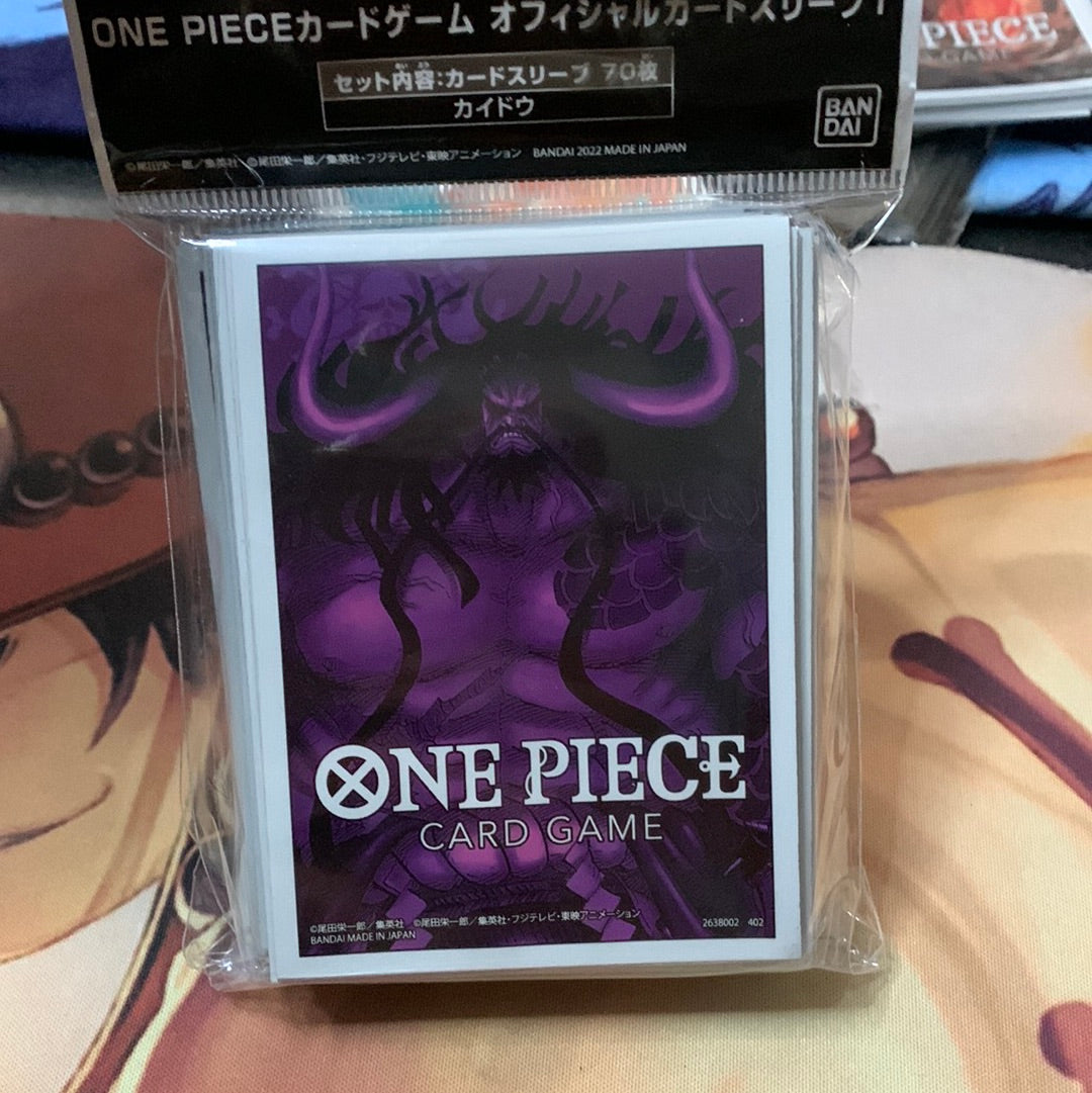 Kaido ONE PIECE: STRUCTURE DECK Card Sleeves – CardboardTherapy